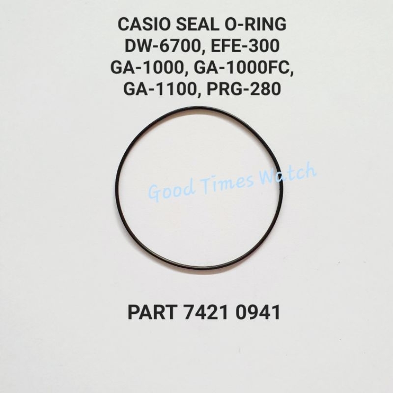 Jual CASIO SEAL O-RING DW-6700 GA-1000 GA-1000FC GA-1100 EFE-300 PRG ...