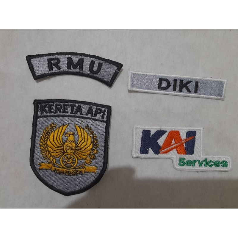 Jual ATRIBUT SERAGAM KAI,LOGO KAI,PAPAN NAMA,LOGO WAHANA | Shopee Indonesia