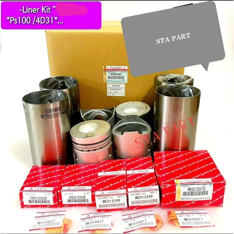 Jual Liner Kit/Boring Set PS100 Original | Shopee Indonesia