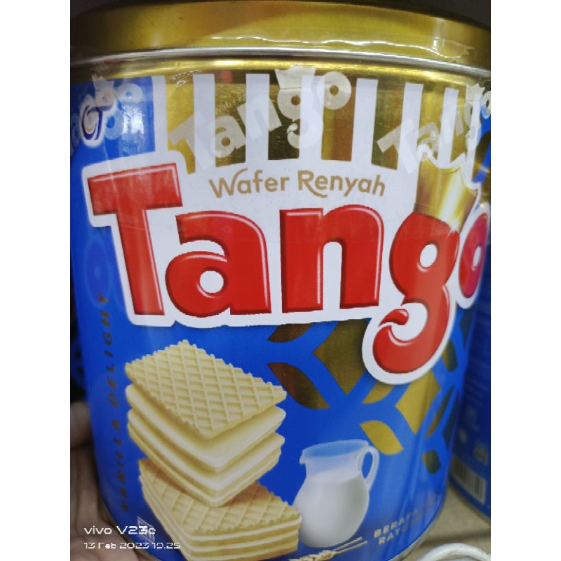 Jual Tango Wafer Vanilla 300gr Kue Kaleng | Shopee Indonesia