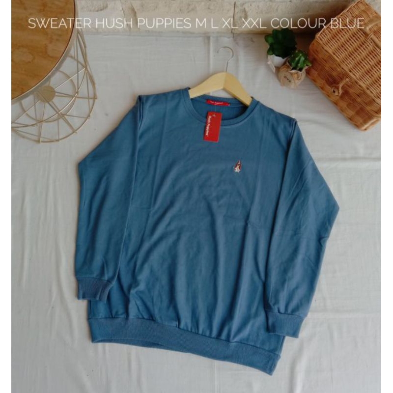 Jual SWEATER HUSH PUPPIES ORIGINAL MATAHARI SWEATER COWOK | Shopee ...