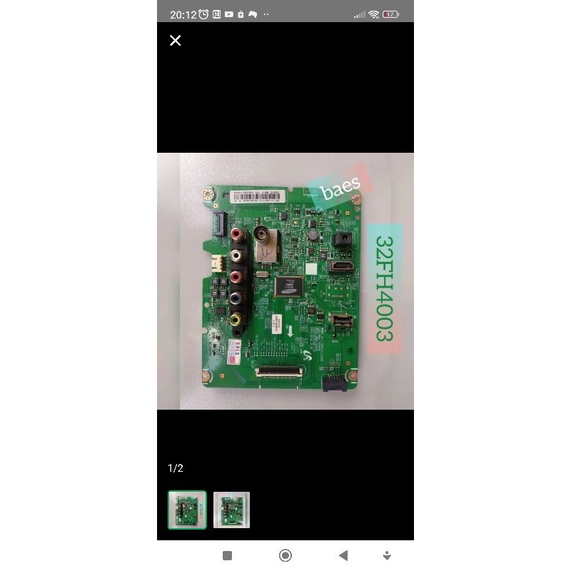 Jual MAIMBOARD-TV-LED-SAMSUNG-32FH4003-32FH4003-32FH4003 | Shopee Indonesia