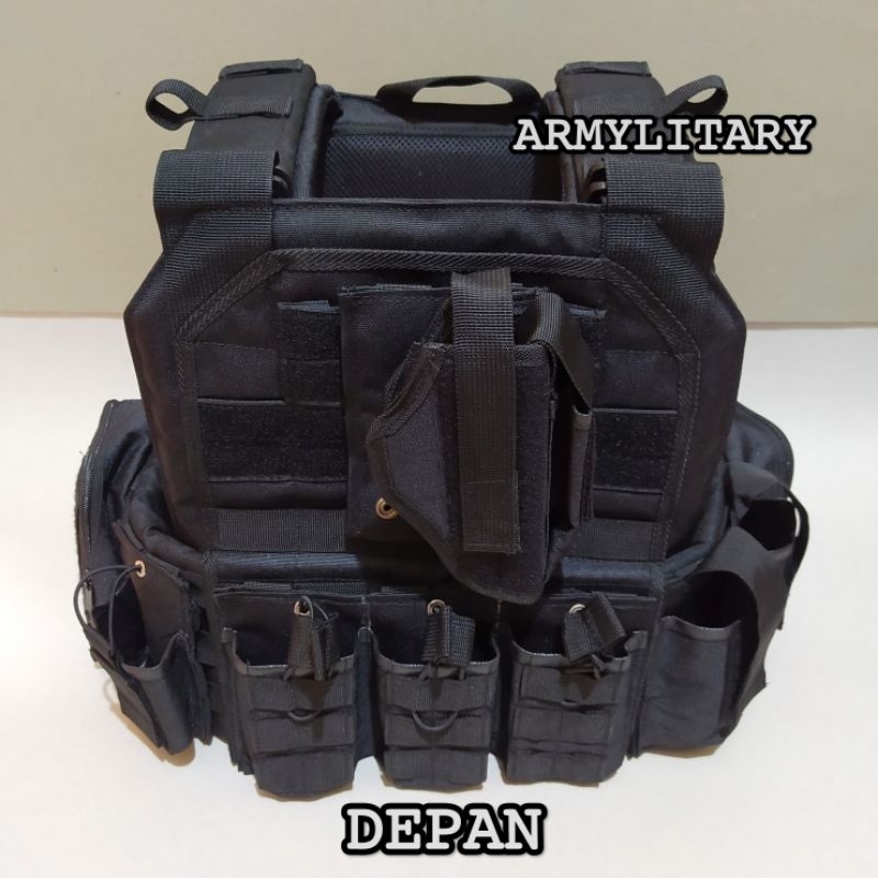 Jual ROMPI TACTICAL RANGER BLACK | Shopee Indonesia