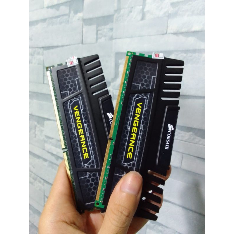Jual Ram Gaming Ddr3 16gb 8gb Merk Corsair Pc 1280 1600 10600 Shopee