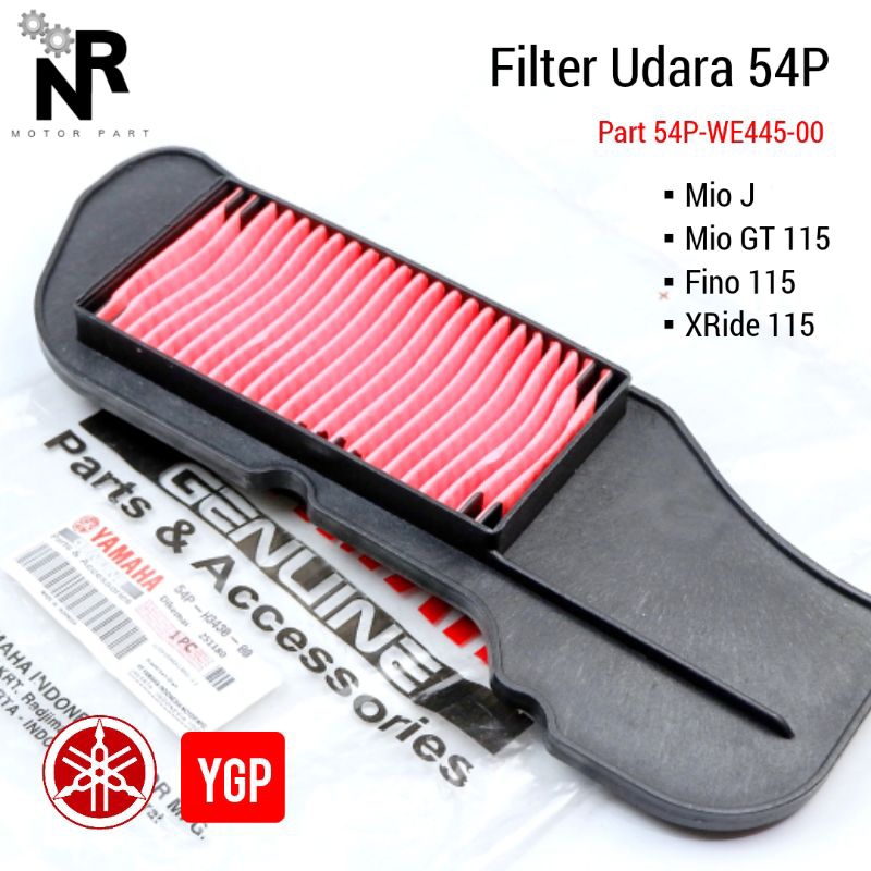 Jual Filter Udara Mio J 54P Saringan Hawa Udara Mio J Mio GT Soul GT ...