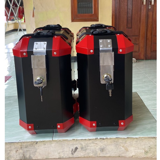 Jual Side box motor galvanis, side box 15 liter, side box motor touring ...
