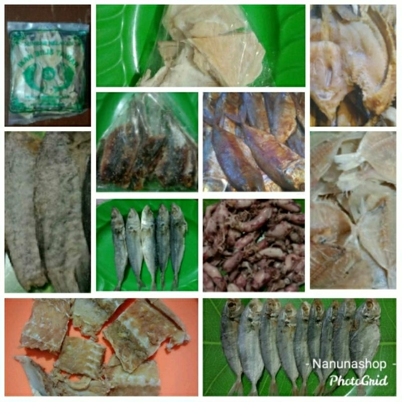Jual Aneka ikan asin cumi/peda/jambal/cucut/tawes/selar/dendeng/kapas ...