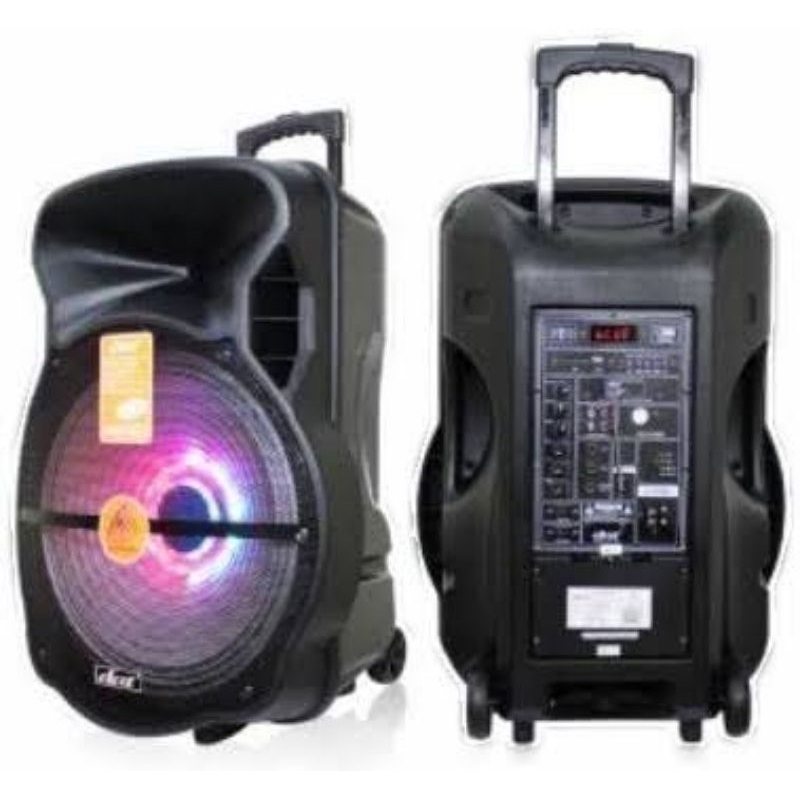 Jual SPEAKER TROLLEY SPIKER TROLI DAT DT 1805 DT1805 18 INCH " IN ...
