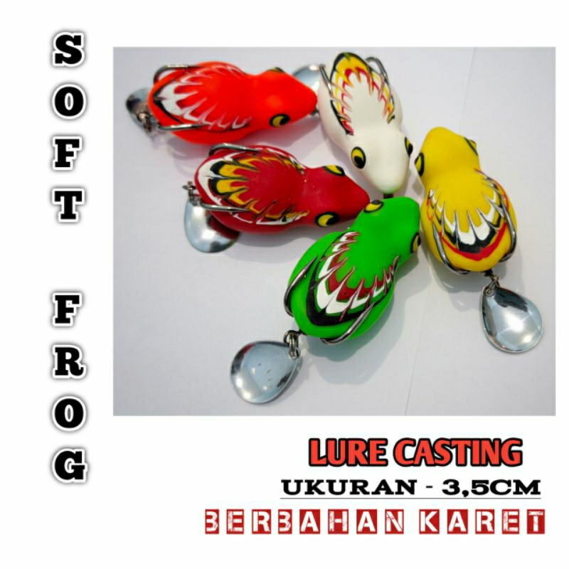 Jual soft frog 3,5cm | Shopee Indonesia