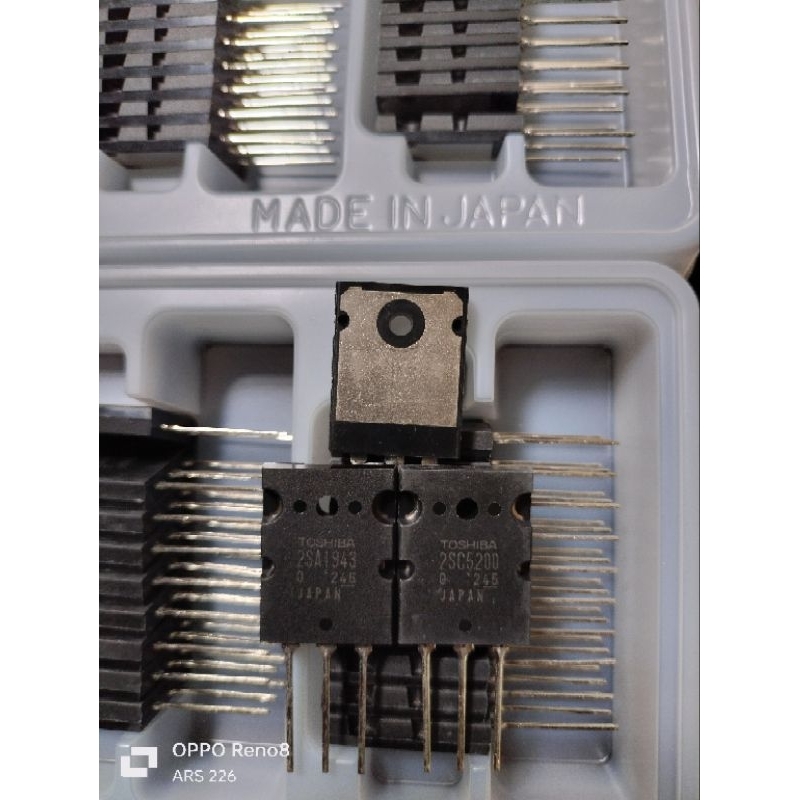 Jual Thosiba 2SA 1943 2SC 5200 Original Super Transistor Thosiba 1943 / 5200 Super Made IN JAPAN ...