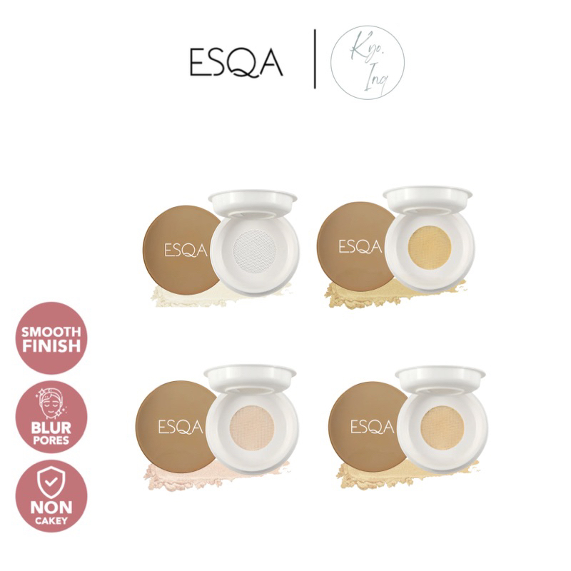 Jual ESQA - Flawless Micro Setting Powder | Shopee Indonesia
