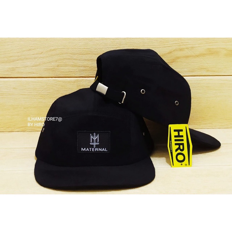 Jual (COD)Topi Snapback Bordir Maternall Lima Panel New Model/Topi Hip ...