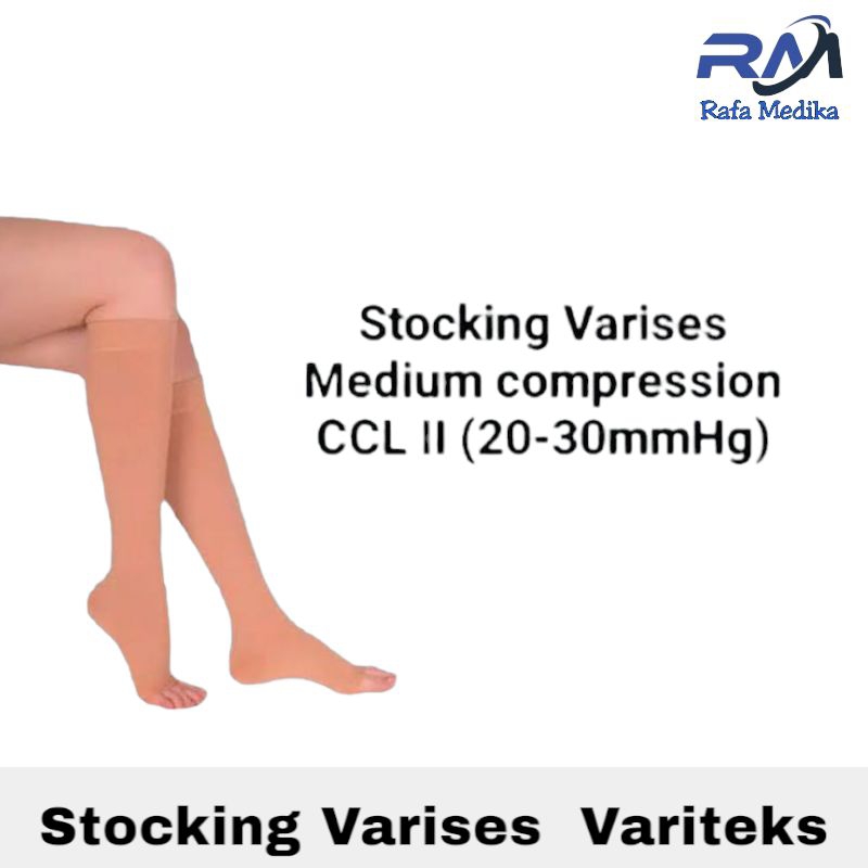Jual Stoking/Stocking Varises Variteks 911 Medium Compression (Varitex ...