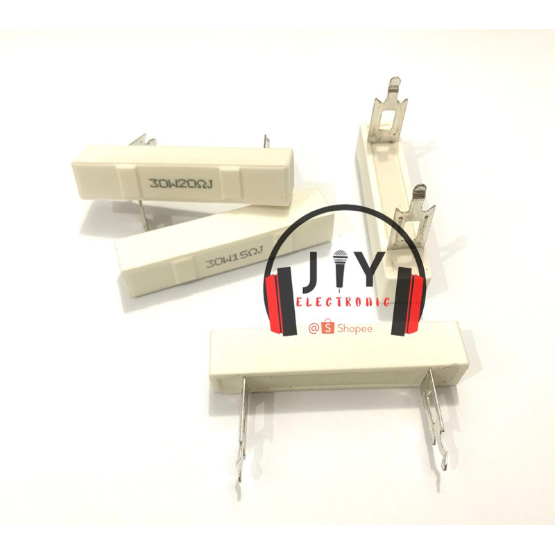 Jual Resistor Kapur / Resistor Batu Restan 30 Watt | Shopee Indonesia