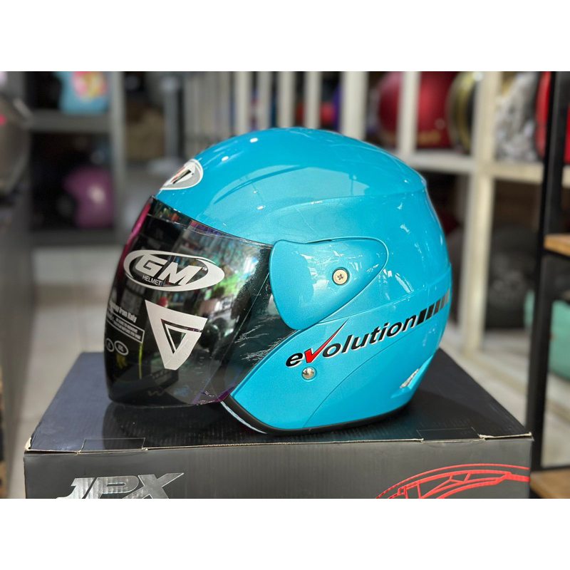 Jual Helm GM Evolution Polos ORIGINAL | Shopee Indonesia