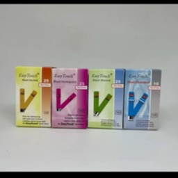 Jual Test Strips stik EASY TOUCH Gula Asam Urat Kolestrol / Glucose ...