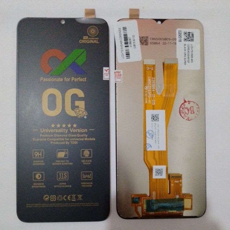 Jual LCD SAMSUNG A03 CORE/A032/A032F BLACK FULL SET OG ORIGINAL SUPER PREMIUM | Shopee Indonesia