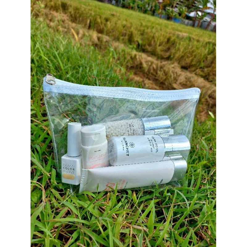 Jual Pouch Mika Kosmetik / Ulang Tahun dan Dompet Mika (Bahan Tebal ...