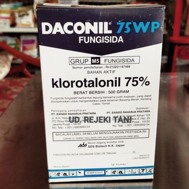 Jual Fungisida DACONIL 75 WP 500 gram | Shopee Indonesia