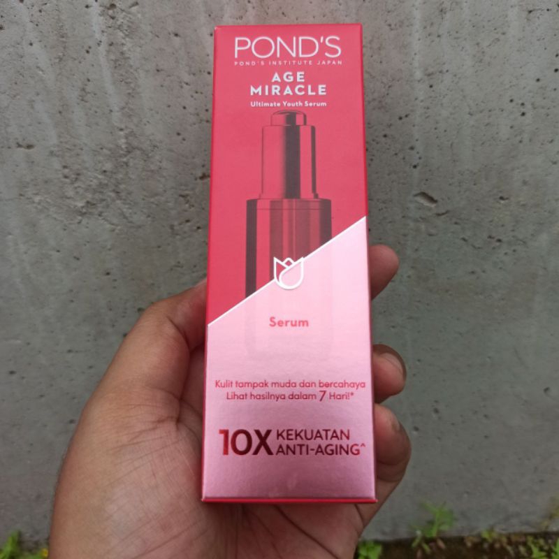 Jual Pond's Ponds Age Miracle Ultimate Youth & Double action SERUM 30g ...