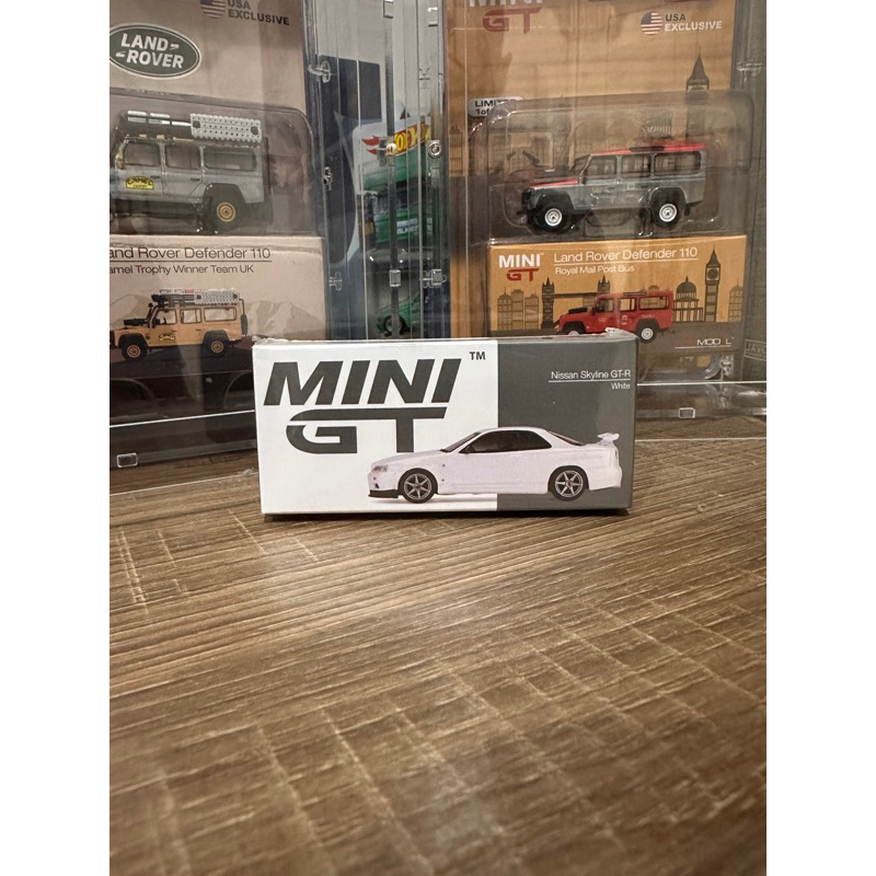 Jual Mini GT 397 Nissan Skyline GTR R34 White Segel | Shopee Indonesia