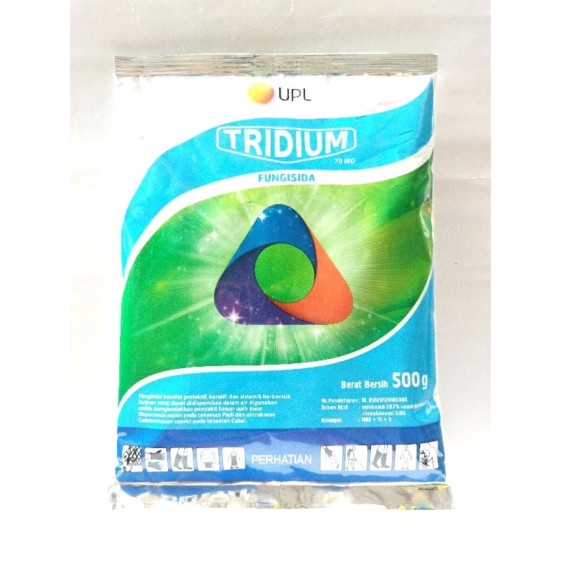 Jual Fungisida TRIDIUM 70WG 500gram, obat patek antraknosa, fungisida 3 ...