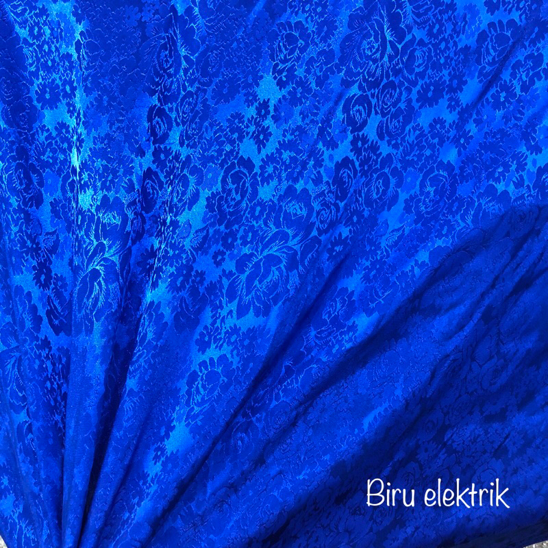 Jual Kain Jaguard Jaquard Jacqard Jacquard Silk Silky Semi Sutra ...