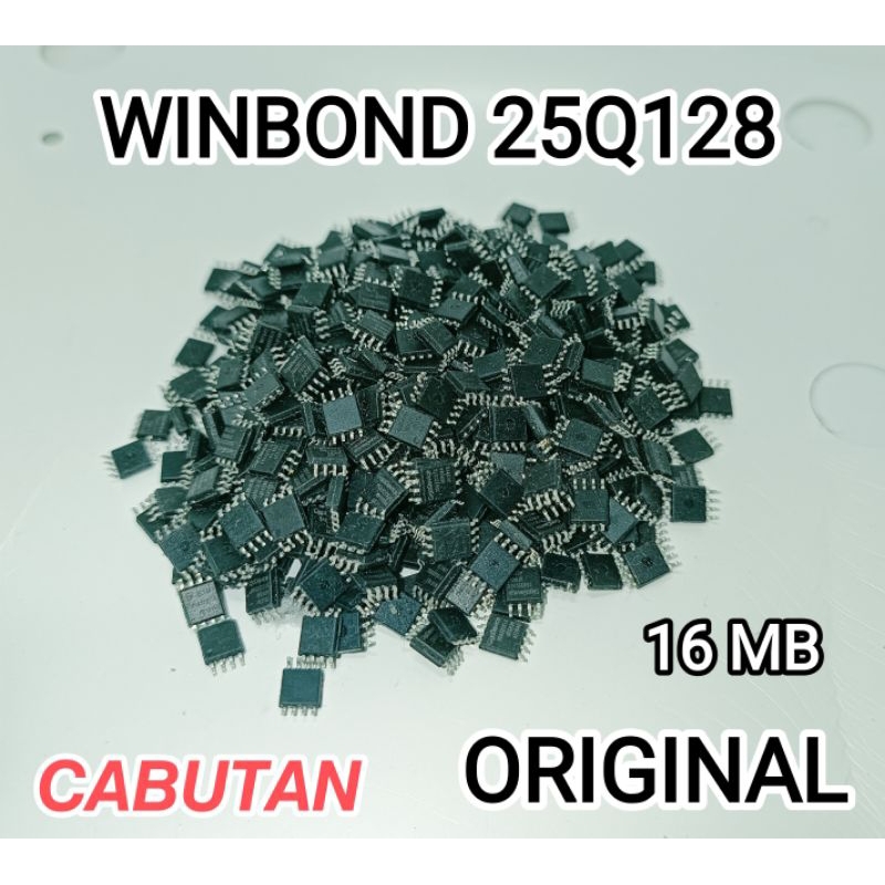 Jual WINBOND 25Q128 IC MEMORY 25Q128 WINBOND ORIGINAL CABUTAN | Shopee Indonesia