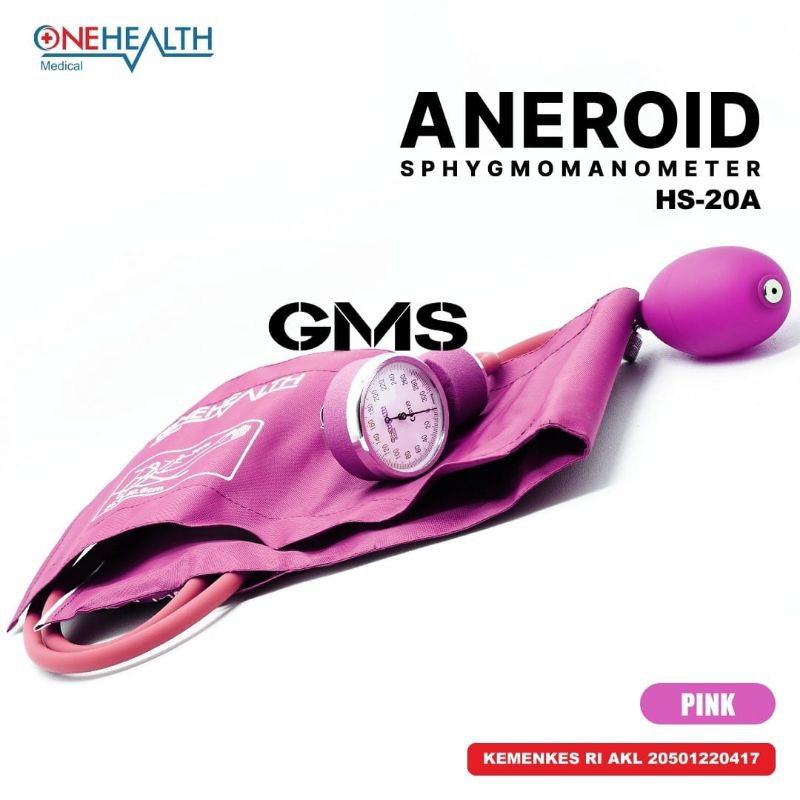 Jual Tensimeter Aneroid HS - 20A Onehealth / Tensi Aneroid Onehealth | Shopee Indonesia