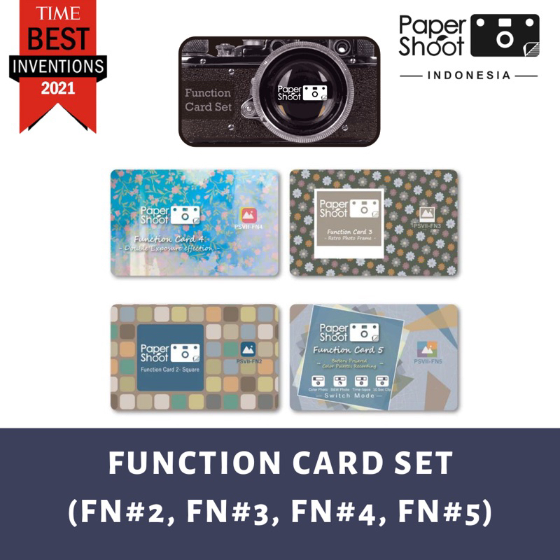 Jual Function Card Set for Paper Shoot Camera | Shopee Indonesia