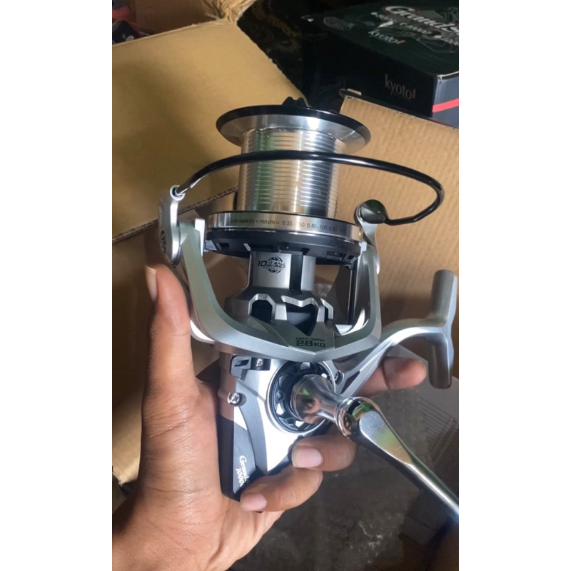 Jual Reel Long Spool Spinning Surf Pasiran Kyoto Grand Surf 8000 10000 ...