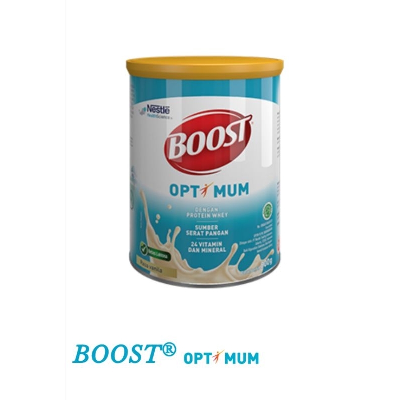 Jual SUSU NESTLE BOOST OPTIMUM VANILLA 800g | Shopee Indonesia