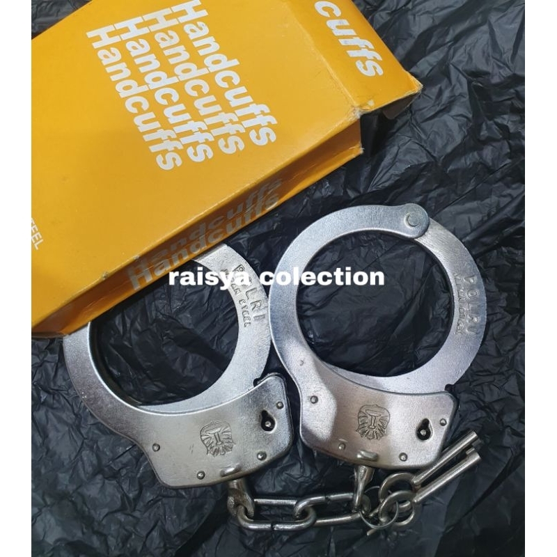 Jual borgol tangan besi premium / borgol tangan / borgol satpam ...