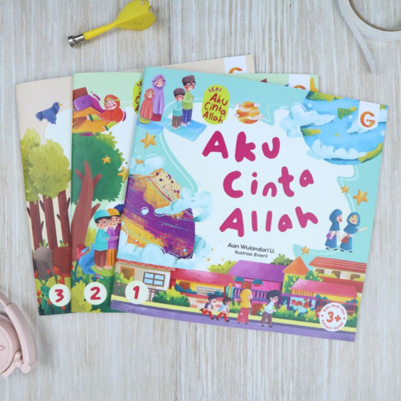 Jual Buku Anak Islam Aku Cinta Allah | Shopee Indonesia