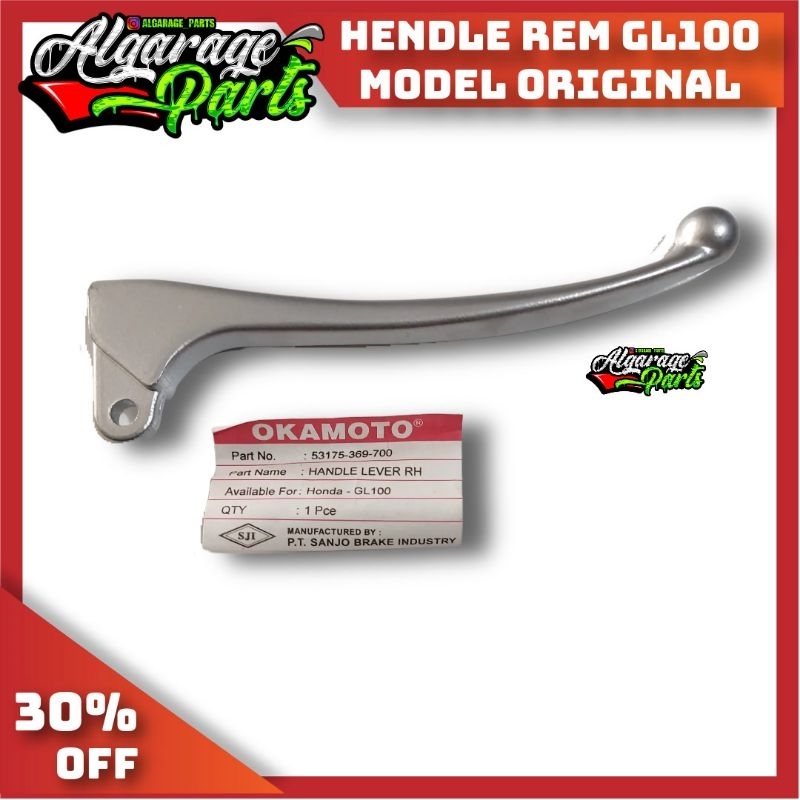 Jual Handle Handel Tuas Lever Rem Kanan GL100 GL 100 Model Original ...