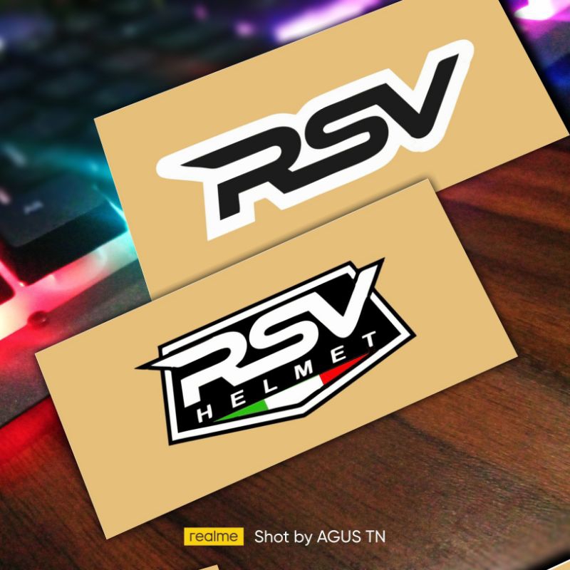 Jual Stiker rsv Sticker helm RSV CUTTING STICKER | Shopee Indonesia