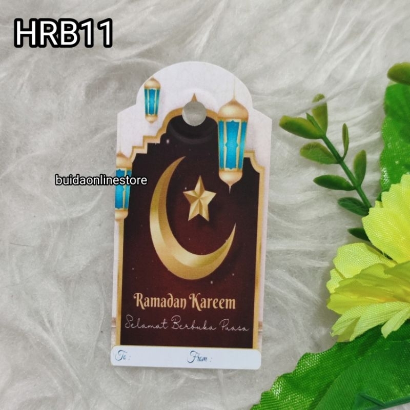 Jual Hangtag Ramadan Kareem Label Selamat Berbuka Puasa Hang Tag Parcel ...