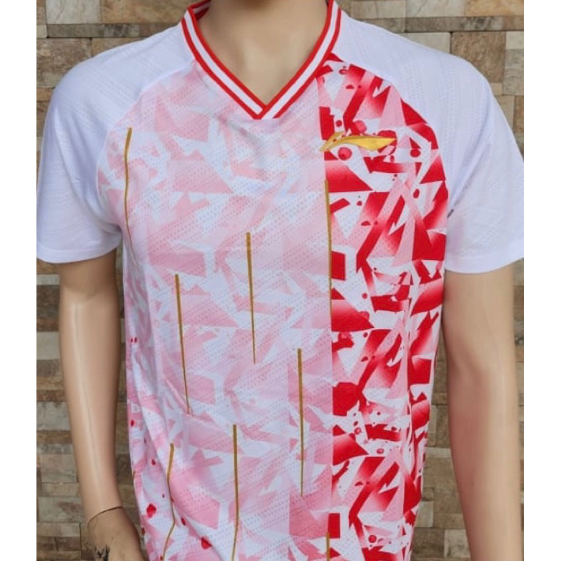 Jual BAJU BADMINTON LINING ATSSD45 JERSEY LINING ATSS D45 ATSSD 45 ...