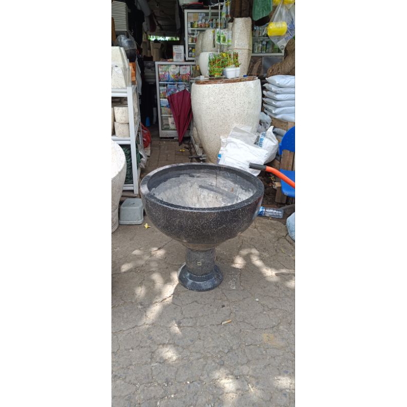 Jual pot dan pilar teratai air/ melati air/ bonsai umpak pot/ kaki pot ...