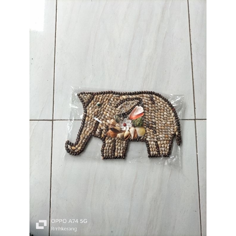 Jual HIASAN KERANG MODEL GAJAH PRAKARYA | Shopee Indonesia