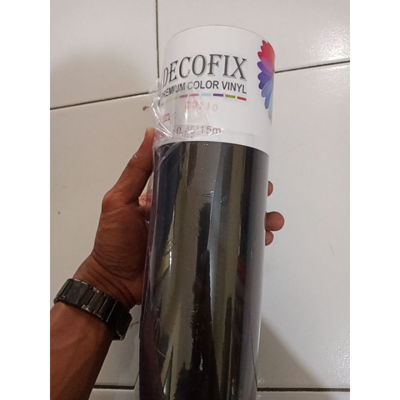 Jual Sticker hitam dof 1 rol scotlet hitam dof 1 rol decofix | Shopee ...
