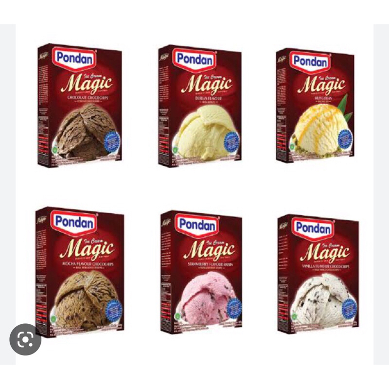Jual PONDAN ICE CREAM MIC MAGIC | Shopee Indonesia