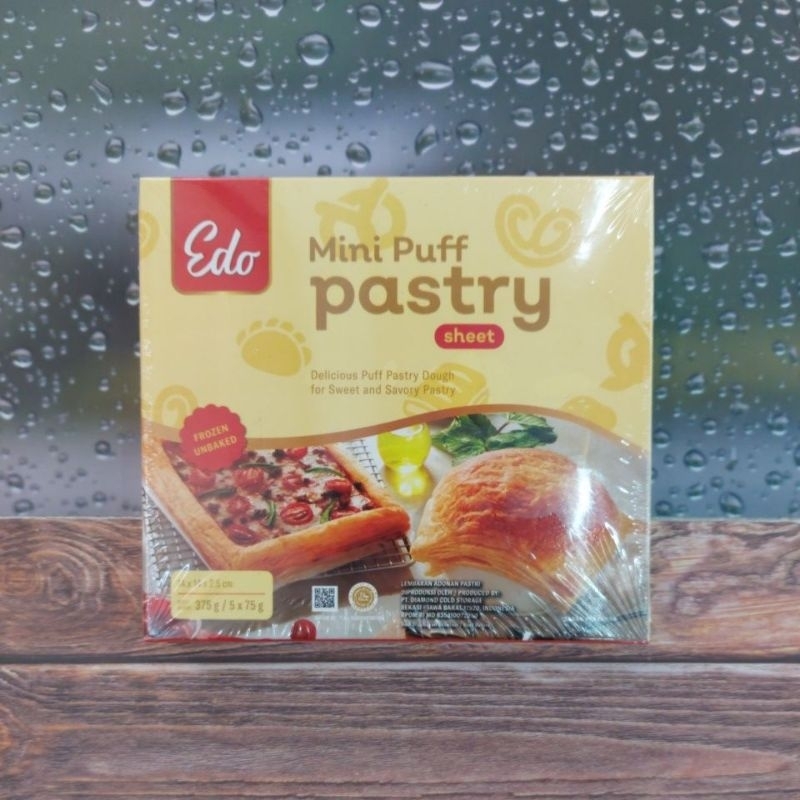 Jual EDO MINI PUFF PASTRY 375GRAM | Shopee Indonesia