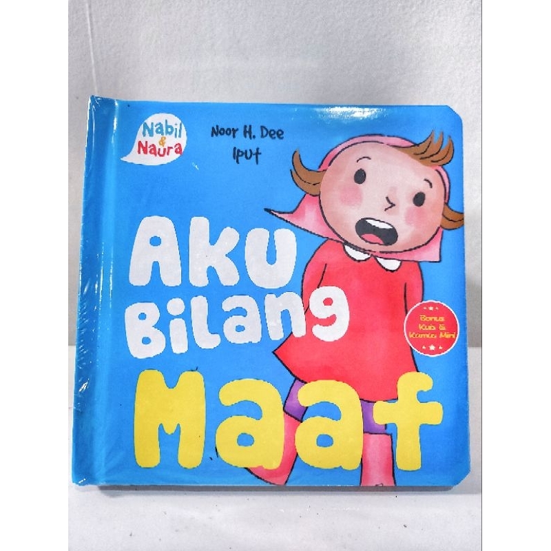 Jual Seri Anak Hebat: Aku Bilang Maaf (Boardbook) | Shopee Indonesia