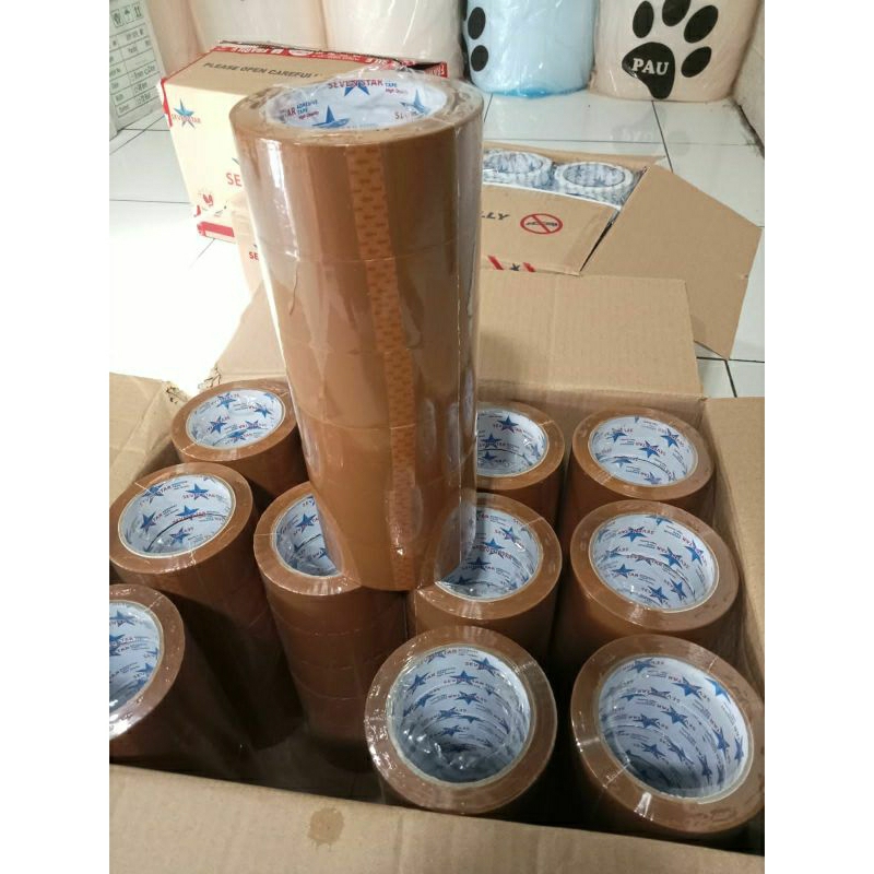 Jual LAKBAN BENING TEBAL/ LAKBAN PACKING / LAKBAN COKELAT / LAKBAN ...