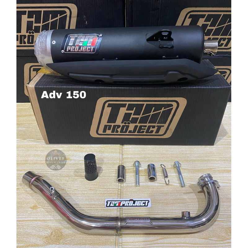 Jual Knalpot TZM Project STD Non SS Pro Full Package Honda Series - Vario 125/150, Vario Techno ...