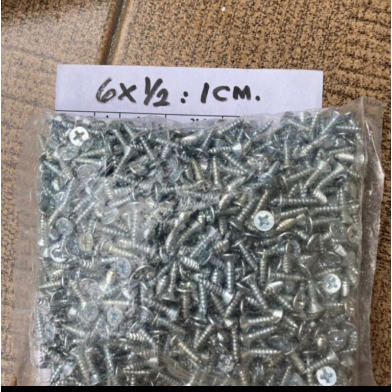 Jual skrup 6x1/2 (1cm isi 1000pcs) | Shopee Indonesia