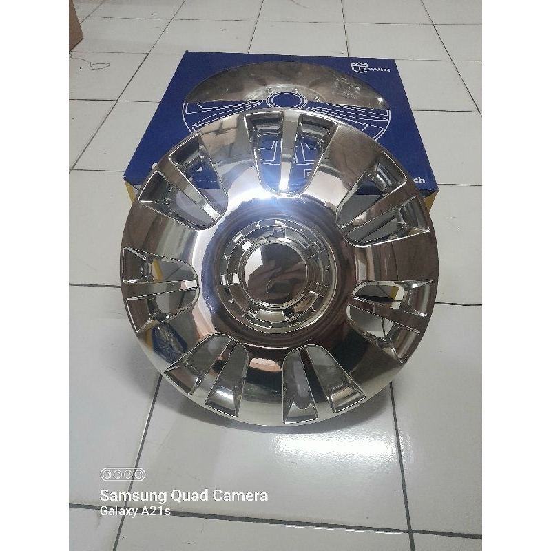 Jual DOP RODA COVER VELG STANDAR KALENG RING 16 CHROME | Shopee Indonesia