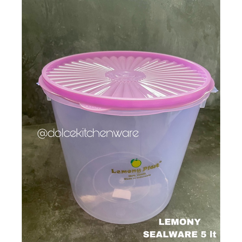 Jual Lemony Tempat Penyimpanan Makanan Serbaguna Sealware 5 10 lt ...