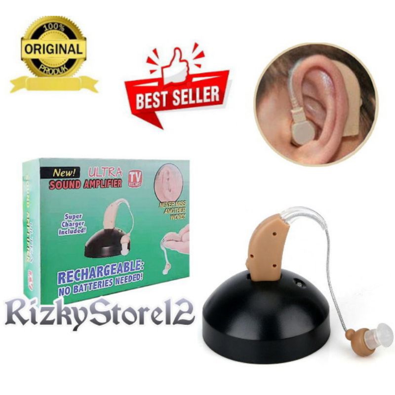 Jual Alat Bantu Dengar Cas Charger Pendengaran Telinga Orang Tua Hearing | Shopee Indonesia